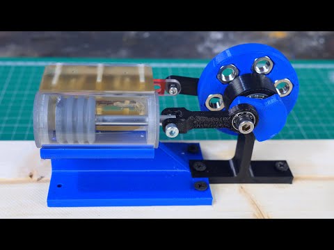 STEAM ENGINE (3D PRINTED)