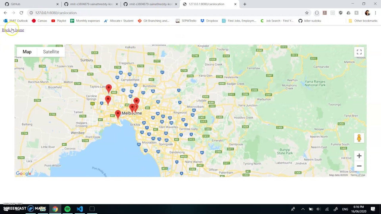 Car Rental Application in Python Flask with source code available.