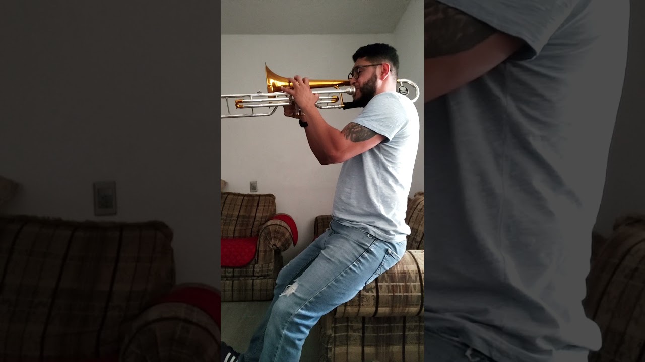 que agonia solo en trombón