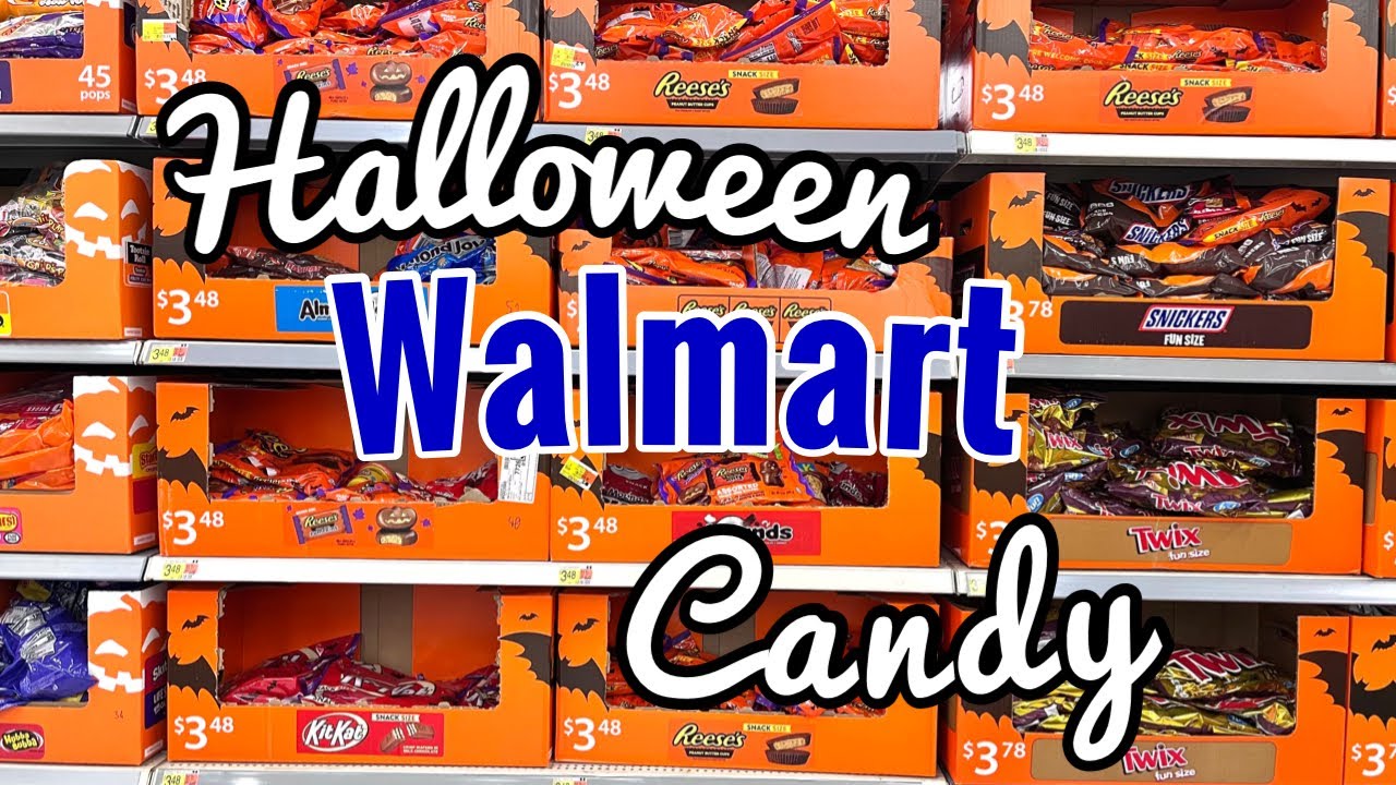 HALLOWEEN CANDY AT WALMART 2022 / COME BROWSE HALLOWEEN CANDY WITH ME AT WALMART