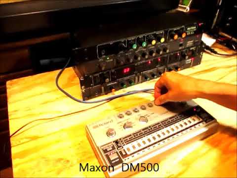 Maxon DM-500 Digital Delay - 80's Vintage Rack Effects Unit - | Reverb