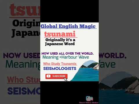 word =tsunami  meaning and details