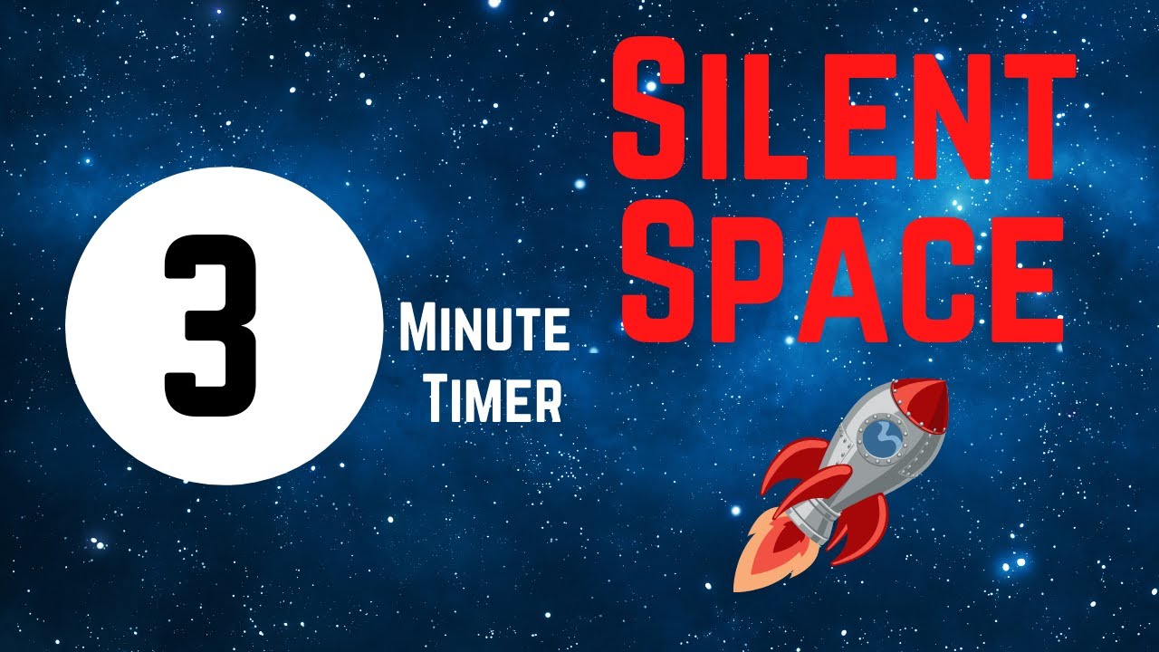 3 Minute Countdown Timer - Space