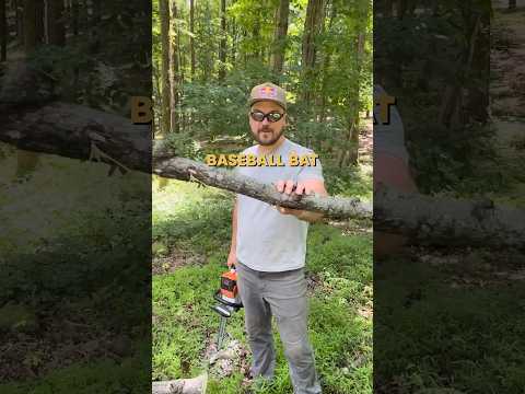 Making A HOMEMADE Baseball Bat ⚾️