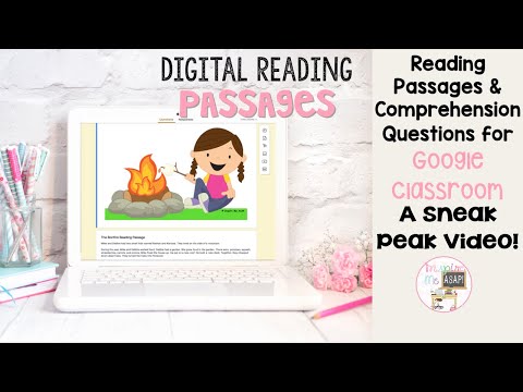 Preview of Google Forms Guided Reading and Comprehension Questions