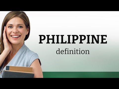 Philippine | PHILIPPINE definition