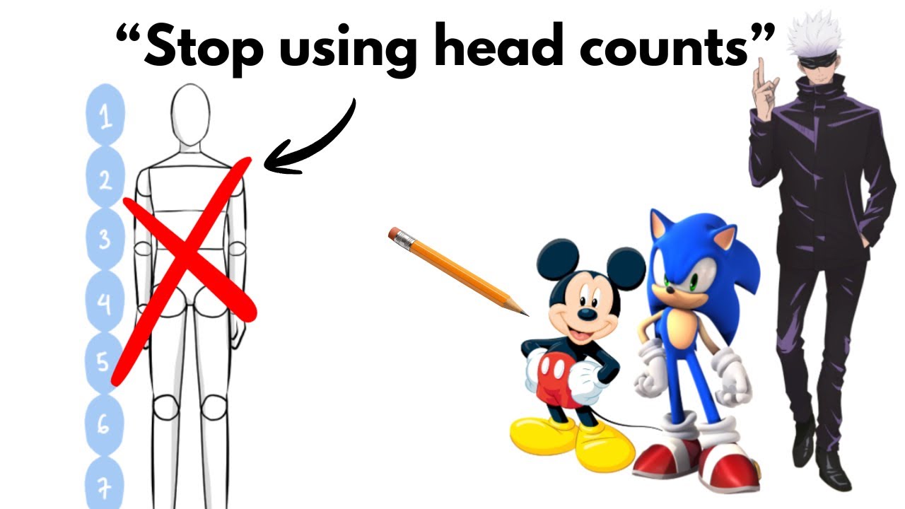 How to Draw Body Proportions for ANY Art Style