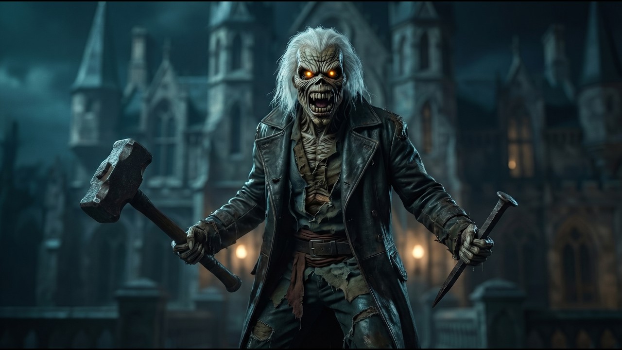 Transylvania - Iron Maiden 4K AI VIDEO ANIMATION [Vampire Short Film]