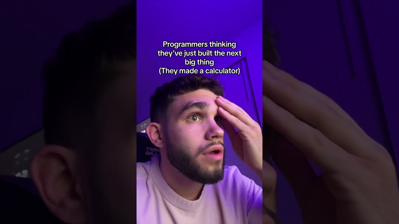 Programmers building a calculator #computerscience #coding #softwareengineer