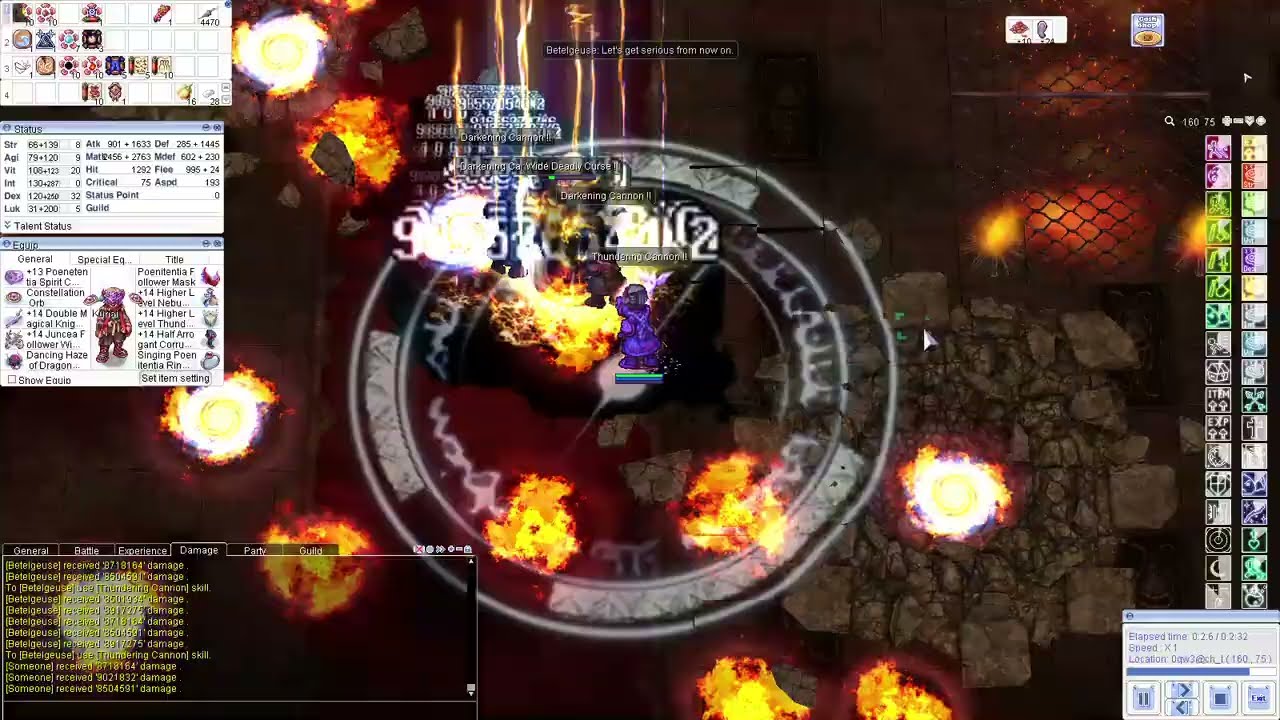 iRO Sv. Chaos // Magic Shinkiro - Chidori Build (Mid-End Gears) // Constellation Tower 600%