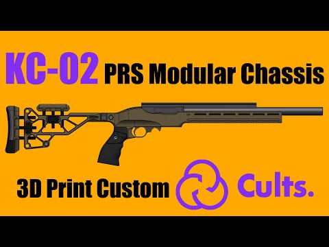 🔫 KC-02 Modular PRS Chassis・ STL File for 3D printing・Cults