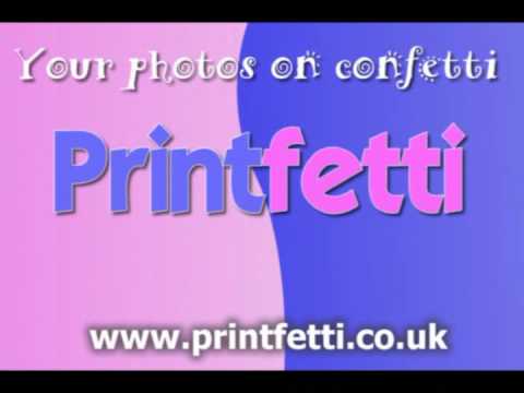 Prinfetti - Custom confetti overview