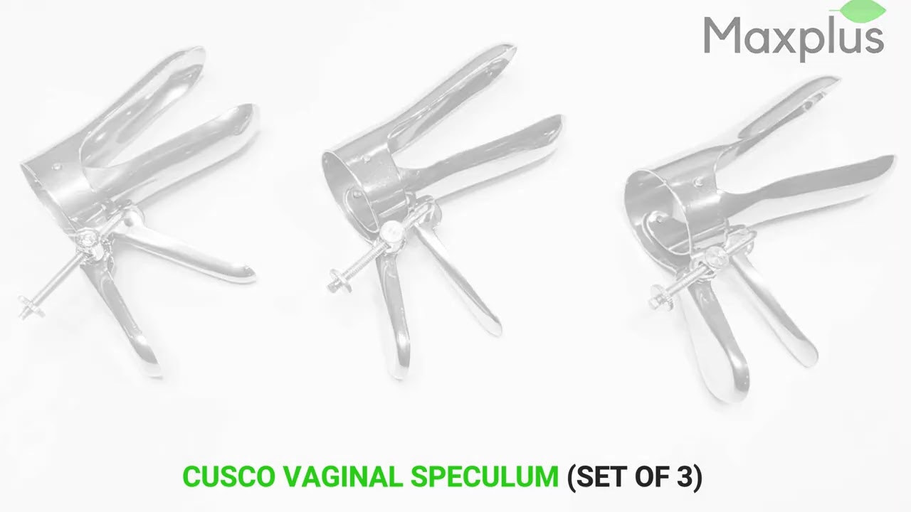 Max Plus | CUSCO's SPECULUM | SS Stainless Steel | Gynecological Surgical Instrument