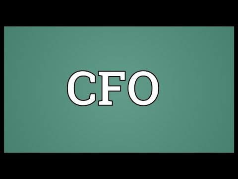 CFO Meaning