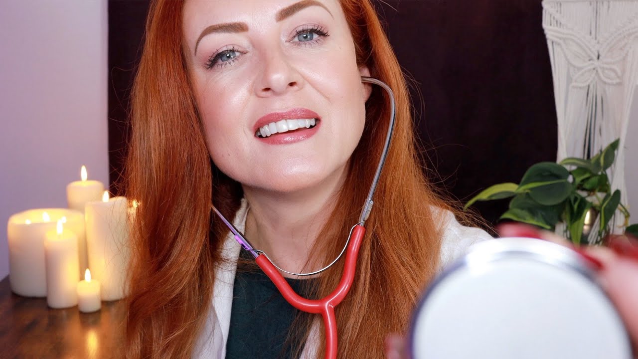 Quiet ASMR Doctor CheckUp 🌟 Soft Spoken Exam, Ears & Crinkle Coat
