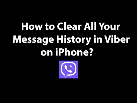 How to Clear All Your Message History in Viber on iPhone?