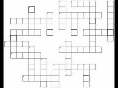 Character Crossword