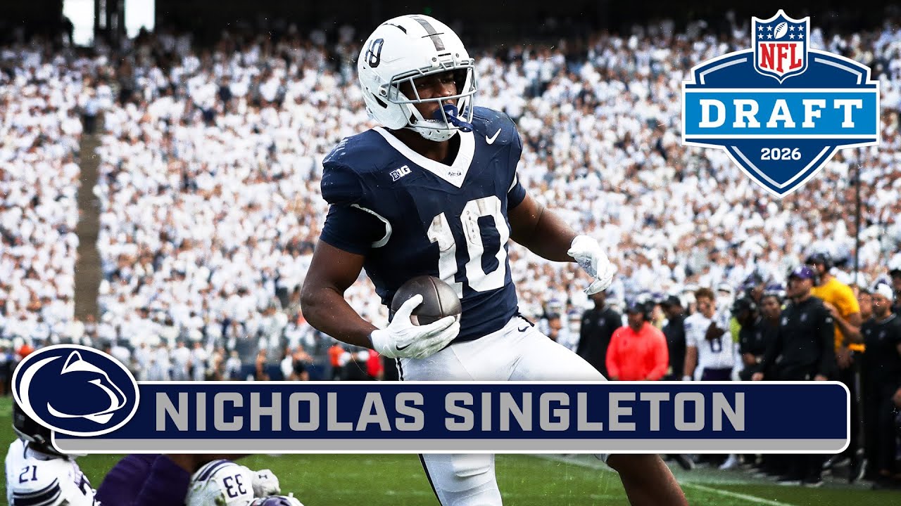 2026 NFL DRAFT HIGHLIGHTS: RB Nick Singleton | Penn State Football