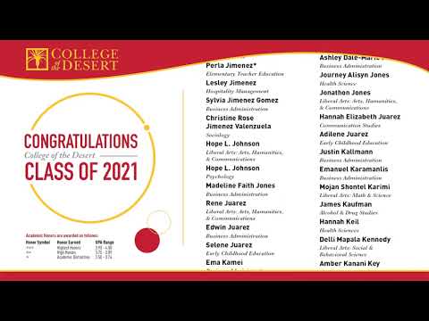 2021 Virtual Commencement Conferral of Degrees