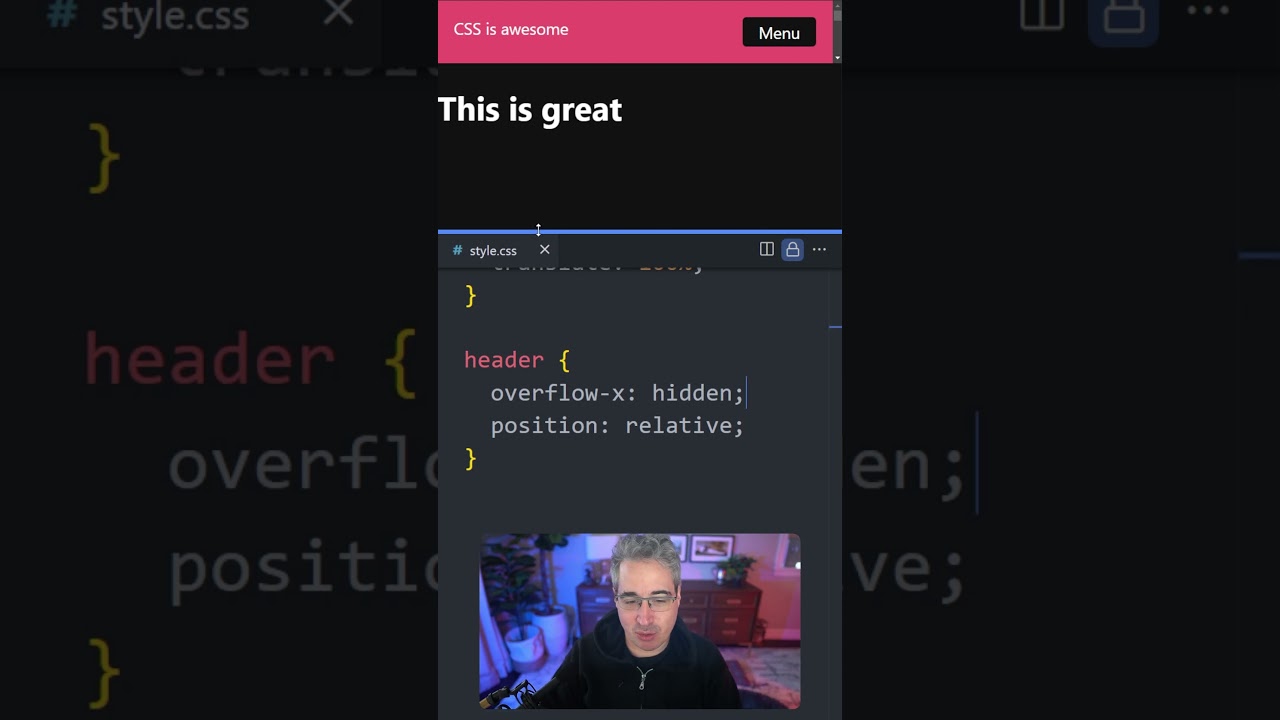 No more extra scrollbars when using overflow-x