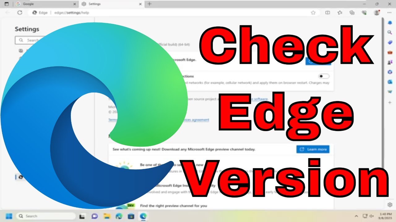 Check The Microsoft Edge Version [Guide]