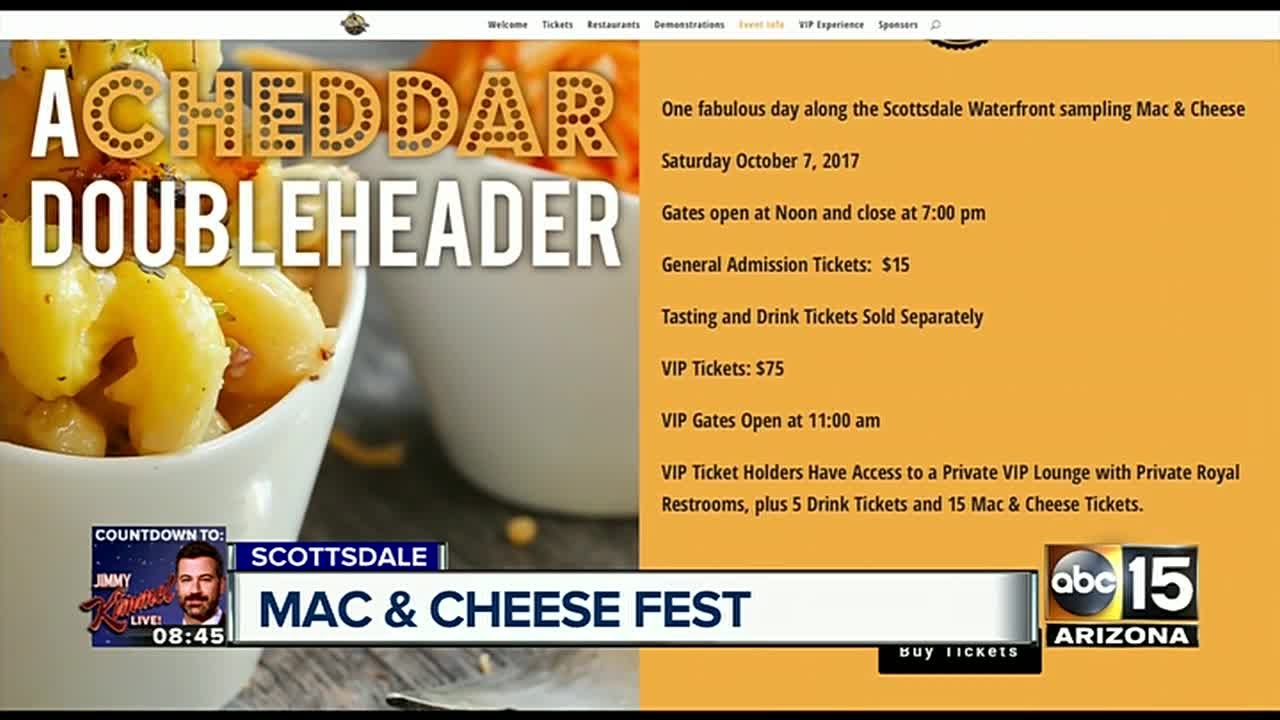 Mac n cheese fest slated for October