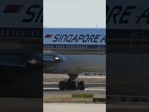 CLOSE UP B777-300 Singapore Airlines at Frankfurt Airport FRA ✈️ #aviation #airport #planespotting