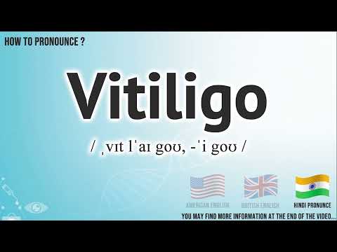 Vitiligo Pronunciation How to Pronounce say Vitiligo Definition of Vitiligo