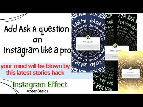 Ask Me Question Instagram Story ideas | Instagram question story ideas | Instagram New effects 2024