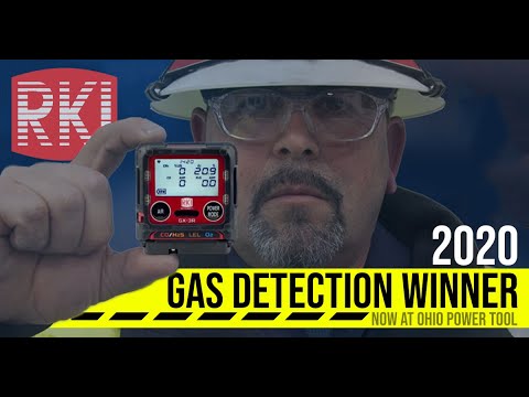 Worlds Smallest 4 Gas Sniffer Detection Monitors from RKI - Half Size of MSA Altair & BW Clip4