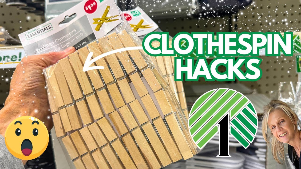 Grab Some Clothespins for Some Amazing High End Decor Diys