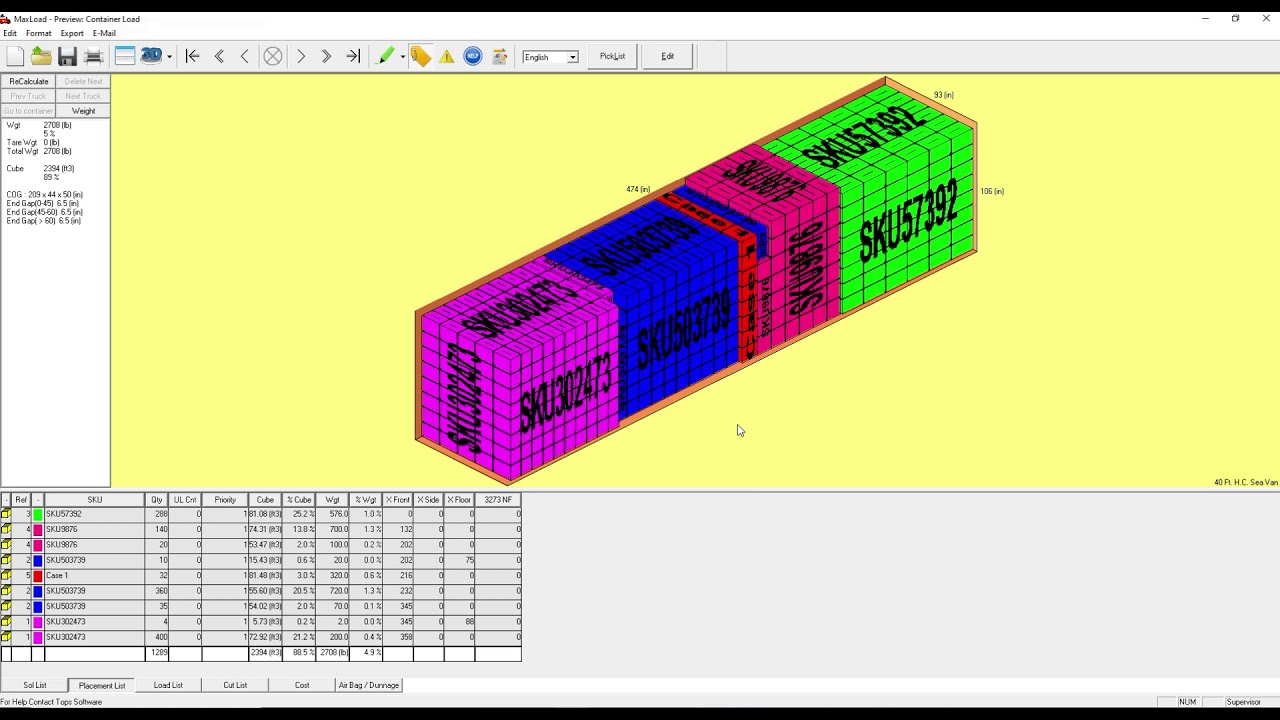 MaxLoad - Reporting & Diagramming