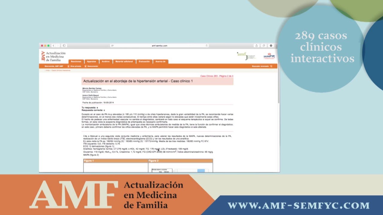 Programa formativo AMF de la semFYC
