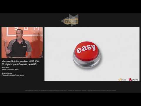 Mission (Not) Impossible: NIST 800-53 High Impact Controls on AWS