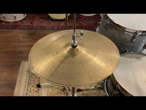 14" UFIP Vintage Hi-Hat Cymbal Pair 684g/792g Ajaha Made In | Reverb
