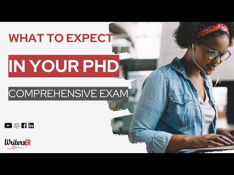 What to Expect in Your PhD comprehensive Exam | WritersER.com