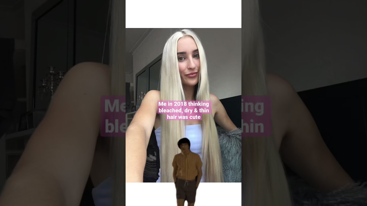 Throwback to my platinum days #blonde #hair #transformation #natural #beauty