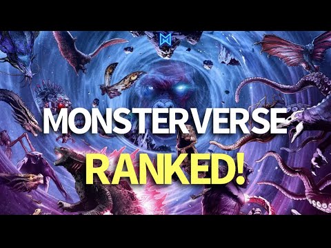 ALL MONSTERVERSE MEDIA (Films, Tv Shows, Comics and Games) RANKED!!