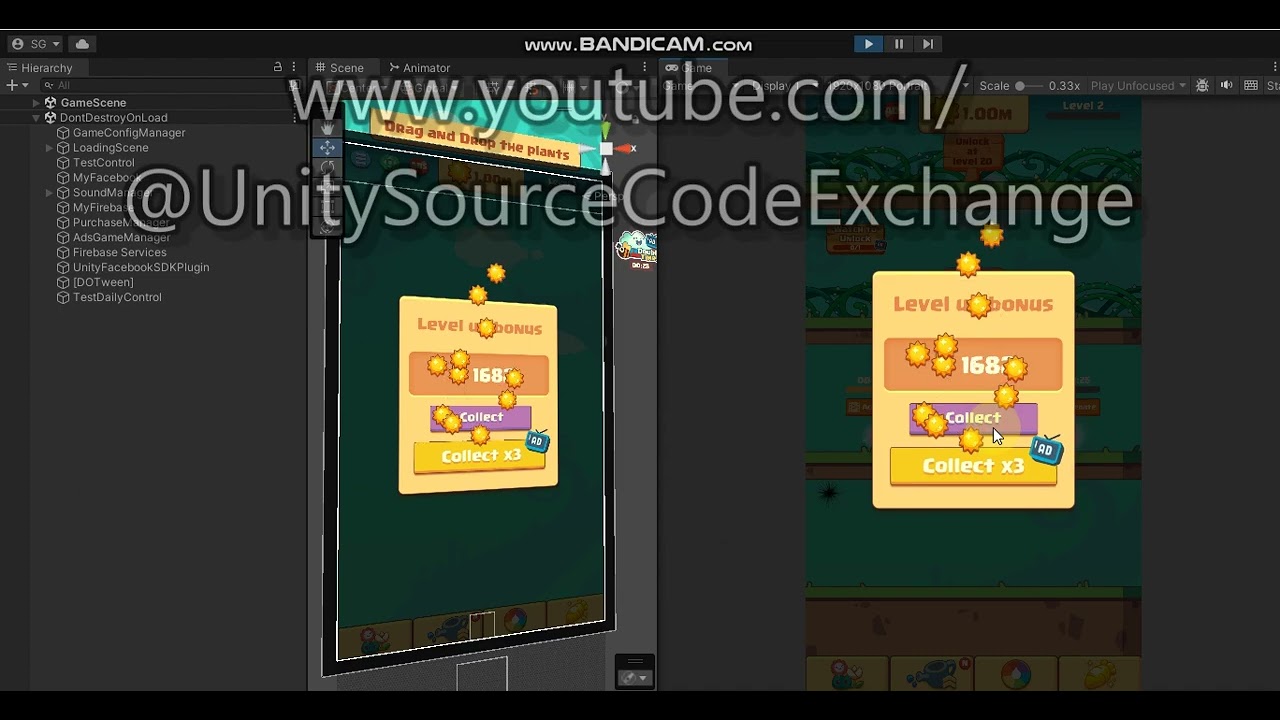 Idle Garden sellunitysourcecode