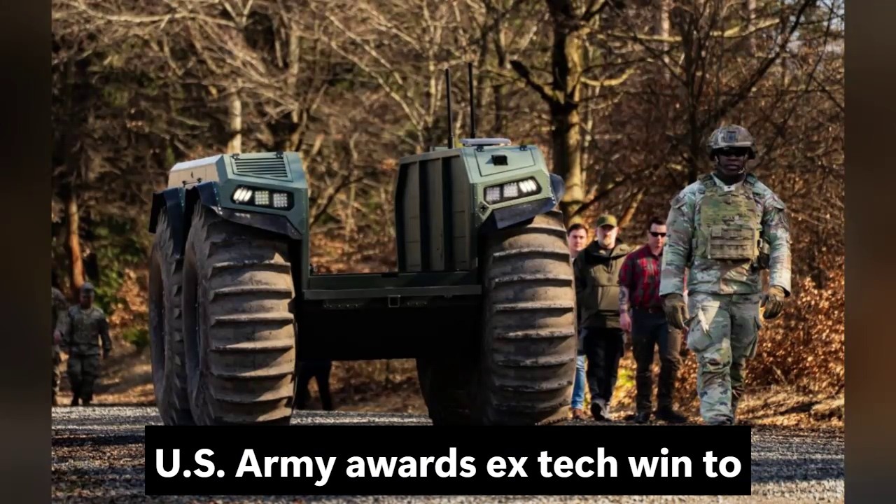 U.S. Army awards XTech win to ABRIS DG unmanned support vehicle