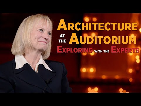 Architecture @ the Auditorium Episode 2: "The Iconic Arches" with Anne Voshel
