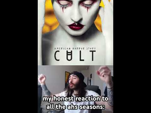 My honest reaction to all the ahs seasons #americanhorrorstory #ahscoven