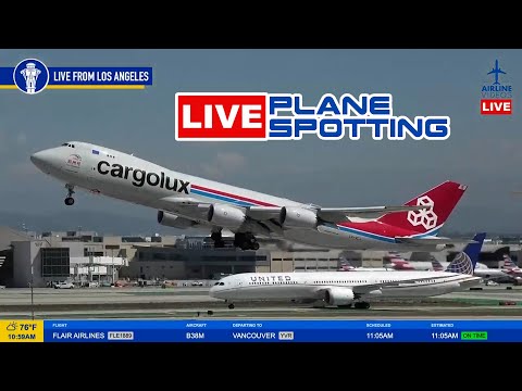 LIVE AIRPORT STREAMING at LAX!