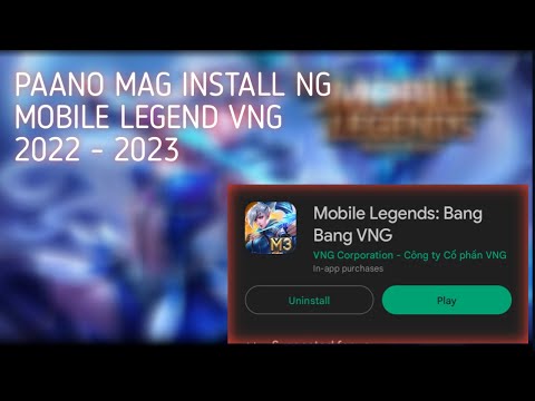 HOW TO DOWNLOAD MOBILE LEGEND VNG 2022 - 2023| MLBB