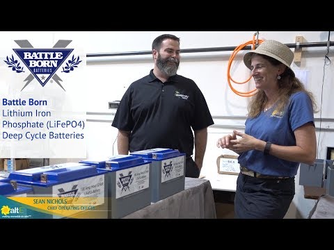 Visit to Battle Born Batteries plant