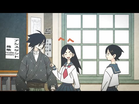 Sayonara Zestsubou Sensei - Kitsu Chiri being cute