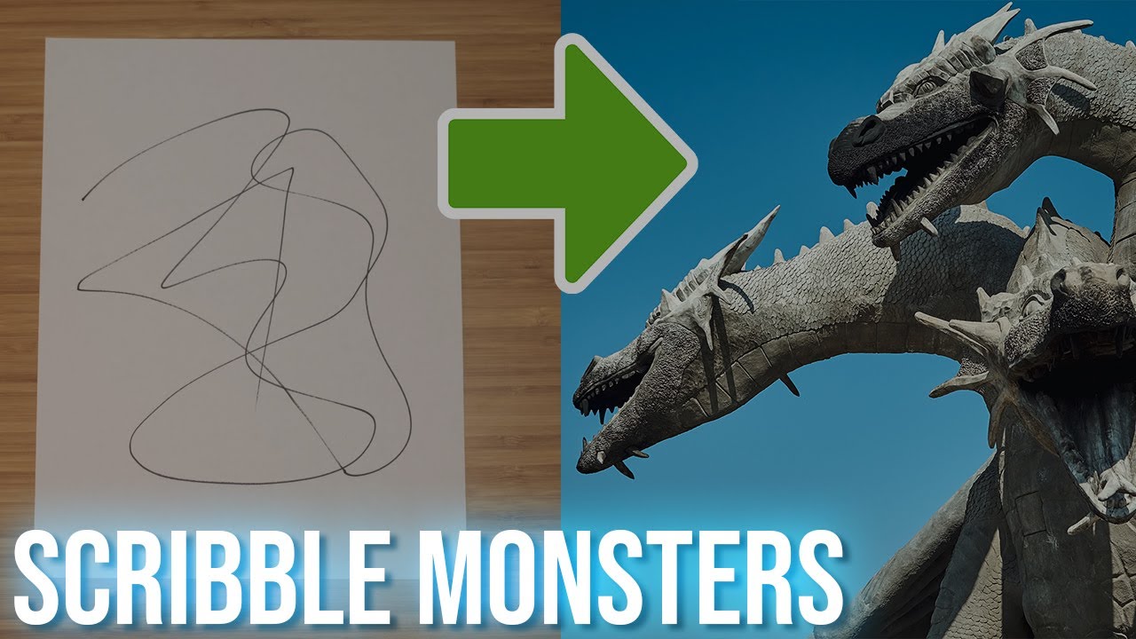 Get out of your head! - How to draw Scribble Monsters