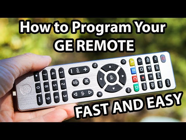 How To Program A Ge Universal Remote For Comcast how-to-program-a-ge-universal-remote-for-comcast