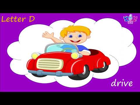 Letter D words with pictures | Explore the Alphabet Adventure | Vocabulary Building