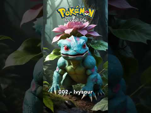 Pokémon in Real Life: Bulbasaur Evolution Line!